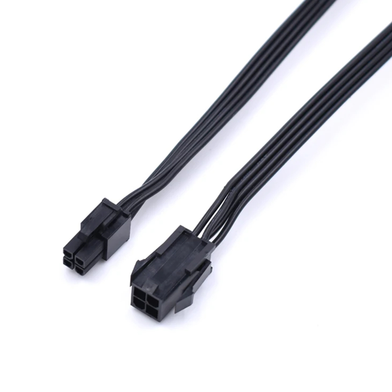 4Pin PC Cable CPU Power Supply Extension Cord Cable Desktop 4 Pin 4P ATX Power Male to Female ...