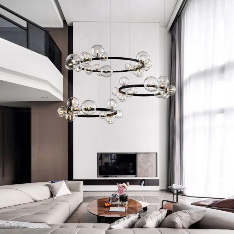 Light Luxury Modern Minimalist Living Room Bedroom Pendant Lamp Nordic ...