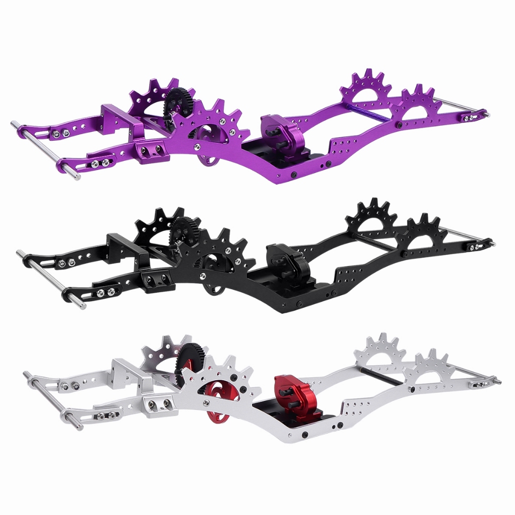 CNC Aluminum LCG Chassis Kit Frame Girder CMS Servo Bracket Panhard ...