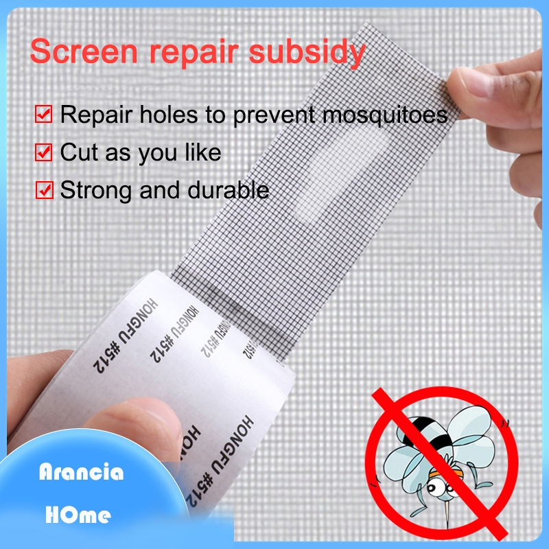 Portable Window Screen Repair Subsidy Self-adhesive Household Hole ...