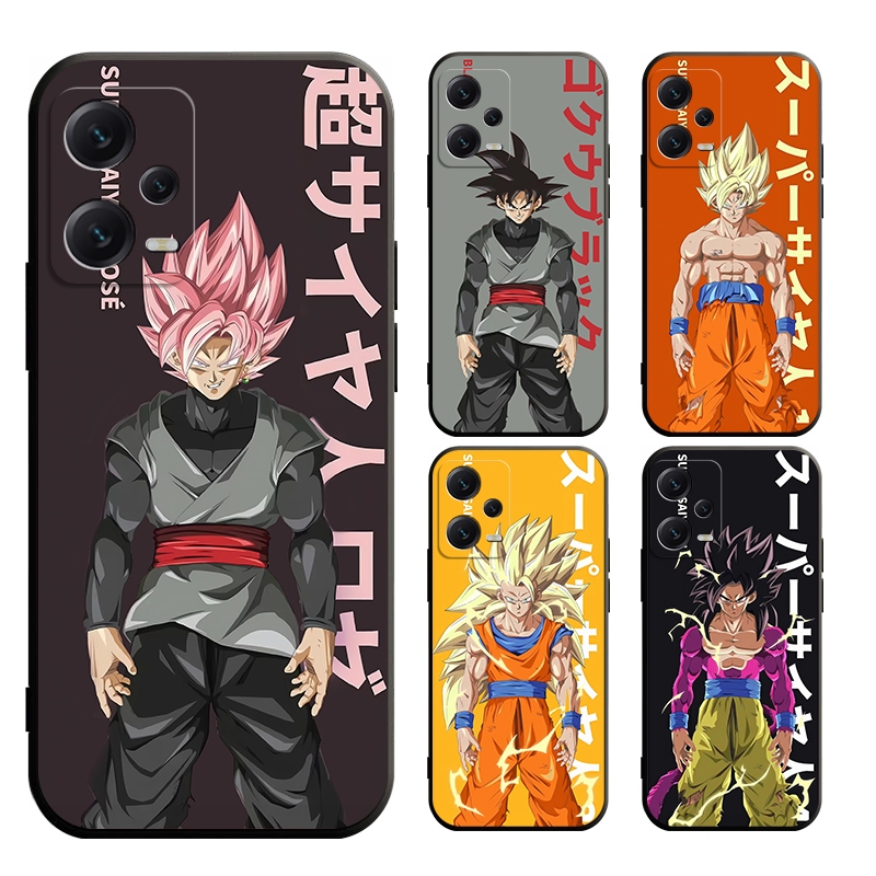 casing for Redmi Note 13 pro plus 13C 14C A3 4G 5G Dragon Ball Goku ...