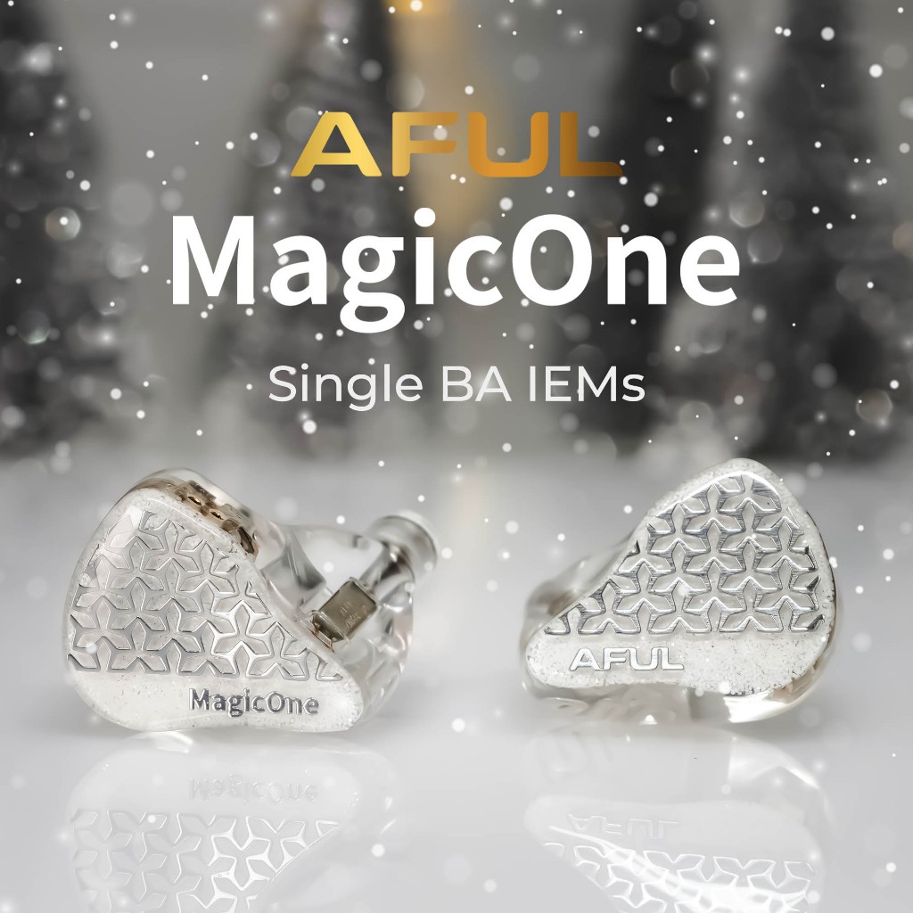 AFUL MagicOne Single BA Driver in-Ear Monitors 1BA IEMs Balanced ...