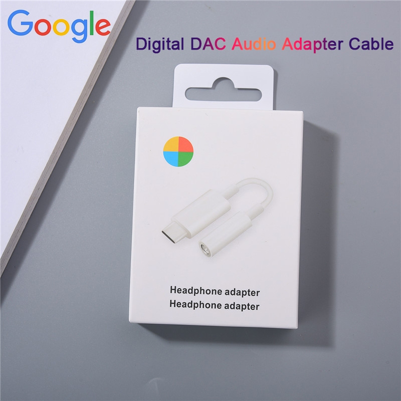Original Google Digital Type C to 3.5mm Jack Aux Adapter Headphone ...