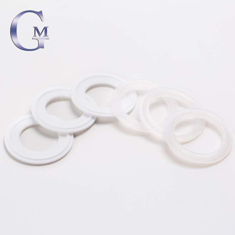 5 PCS/Lot 3/4" -6" Sanitary Silicone Sealing Strip Gasket Ring & PTFE ...