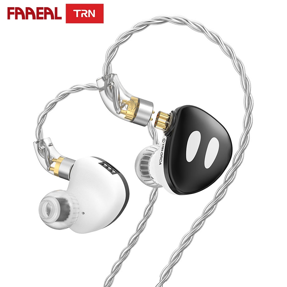 FAAEAL TRN ORCA HIFI Dynamic Earphones Six Tunable Sound 10mm Dual ...