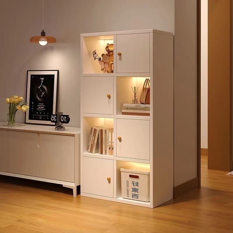 Modern minimalist kitchen rack wall cabinet shoe rack flower rack ...