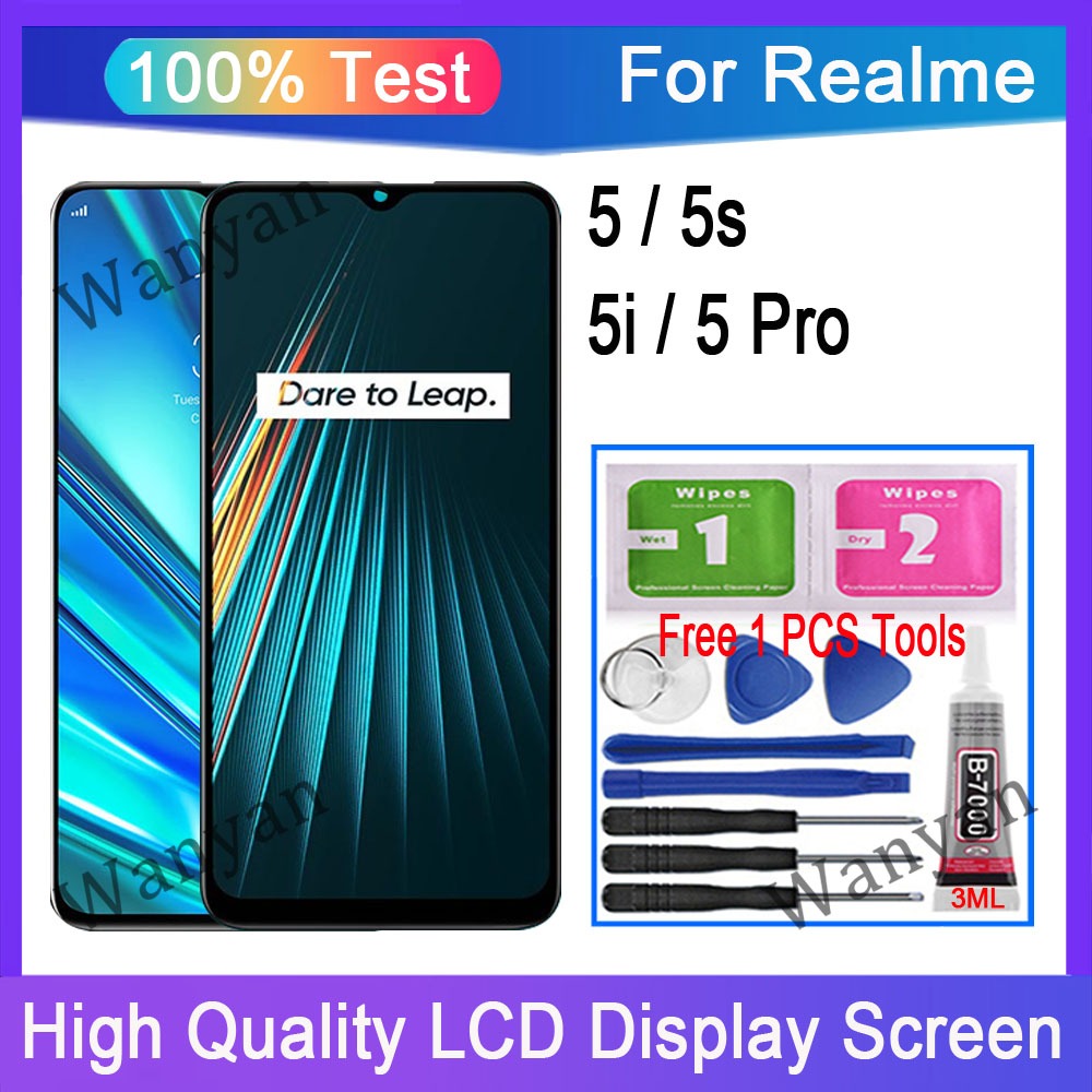 OEM For Realme 5 5s 5i 5 Pro LCD Display Touch Screen Replacement ...