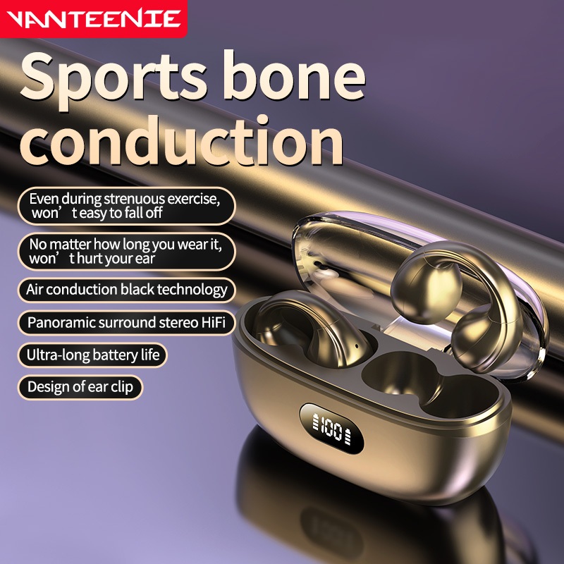 VANTEENIE 2023 New Bluetooth Earphone Microphone Bass Stereo Gaming ...