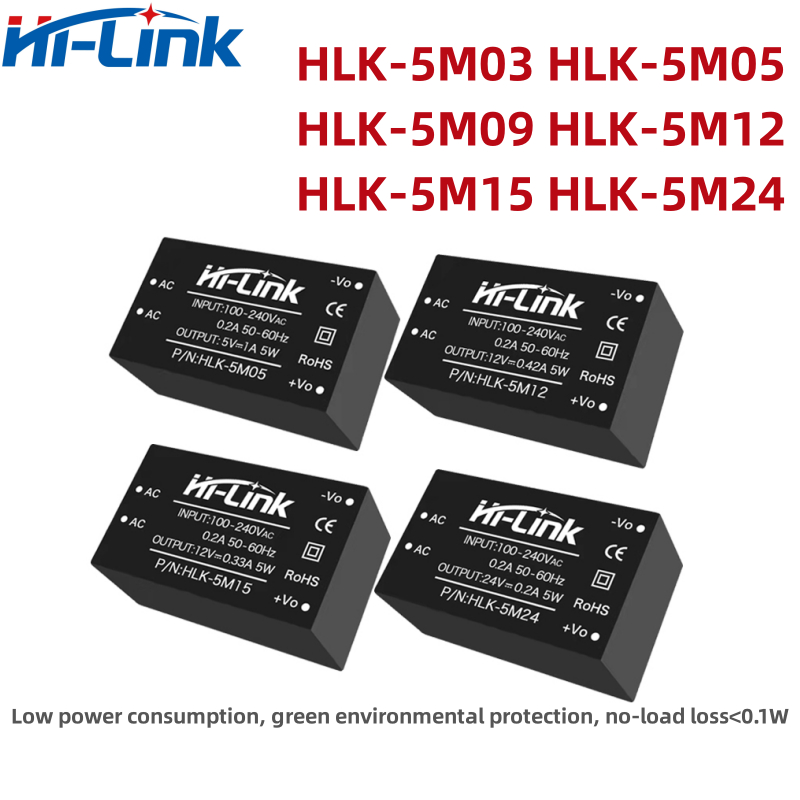 HLK-5M03 HLK-5M05 HLK-5M09 HLK-5M12 HLK-5M15 HLK-5M24 Hi-Link Original ...