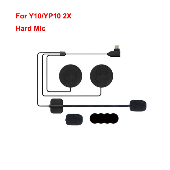 Hard/Soft Mic For Y10/YP10 2X Bluetooth Motorcycle Helmet Headset ...