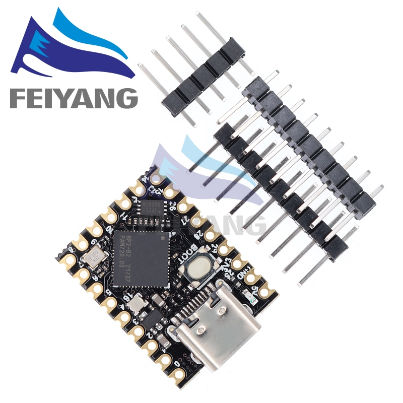 Rp2040 Supermini Raspberry Pi Pico Development Board Dual Core Supports Mciro Python 2mb Flash
