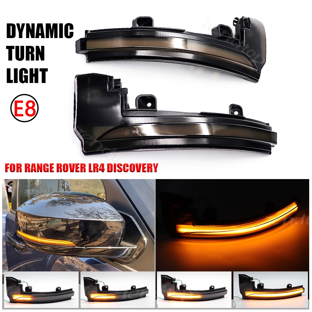 2Pcs Dynamic rearview mirror indicator light Turn Signal light for Land ...