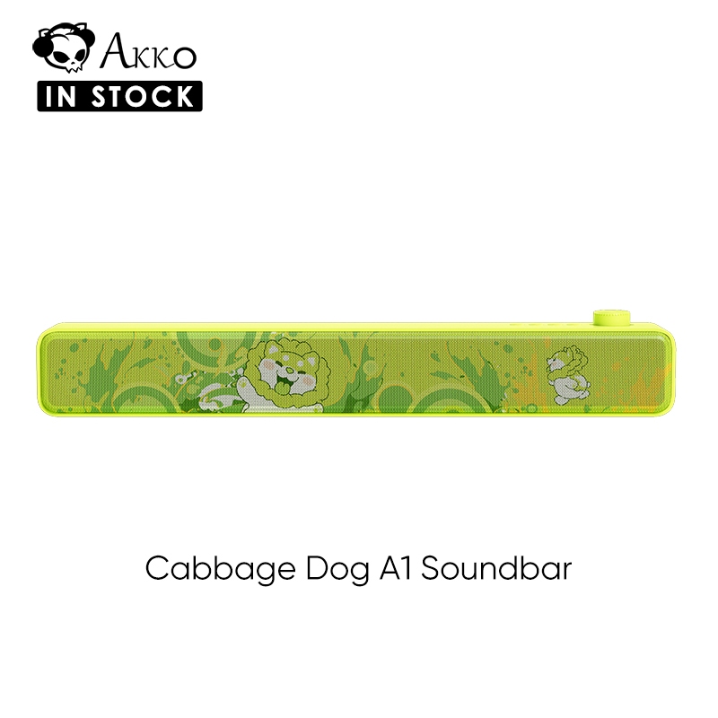 AKKO Cabbage Dog A1 Soundbar Bluetooth Speaker For TV/Phone/PC | Shopee ...