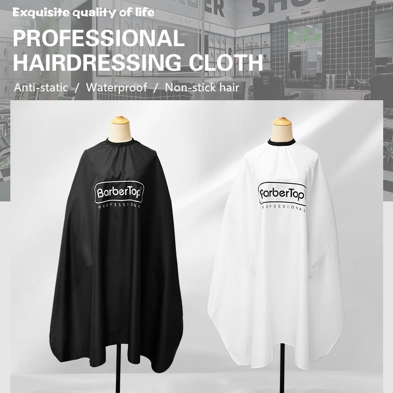 Ready Stock Supply Hair Cutting Apron Hair Salon Fashionable Non-Stick ...