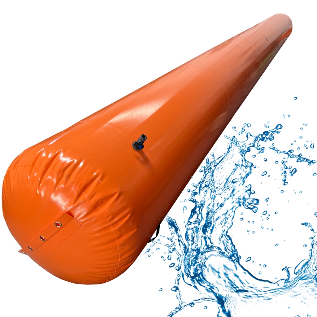 LTCANOPY Flood Water Filled Flood Control Tube Barrier. Reusable Water ...