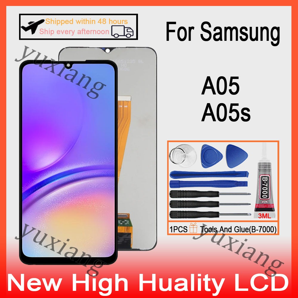 Original Samsung Galaxy A05 A05s LCD Display Touch Screen Replacement ...