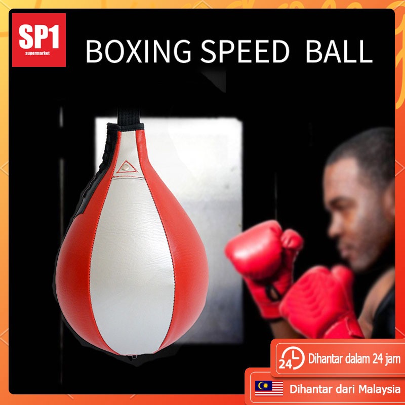 Ready in MY Boxing Speed Ball Hanging pear-shaped Kick Reflex Bag Stand ...
