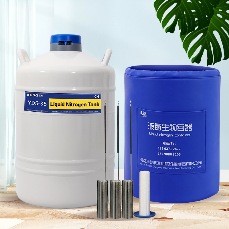 35L Liquid Nitrogen Tanks Cryo ln2 Containers Bovine Semen Storage ...