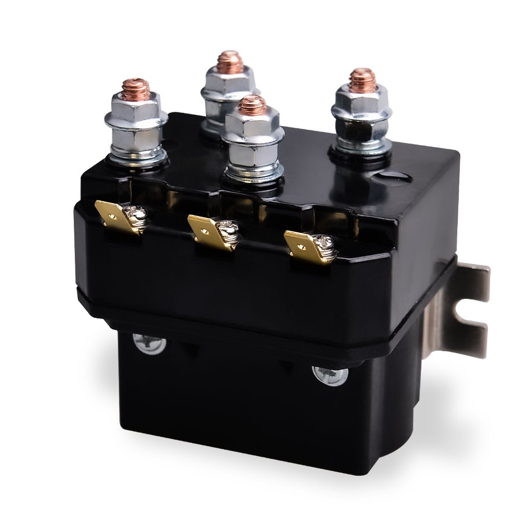 Universal 12V 250A Winches Solenoid Relay Contactor Winches For ATV UTV ...