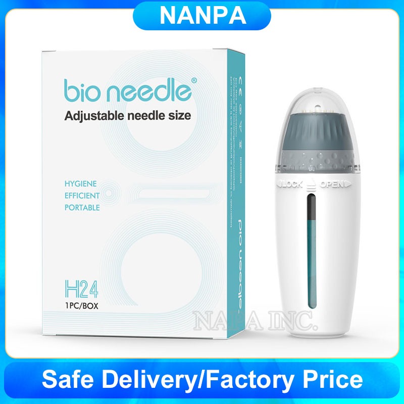 【Local Delivery】In Stock! Adjustable Bio Needle H24 Derma Stamp ...
