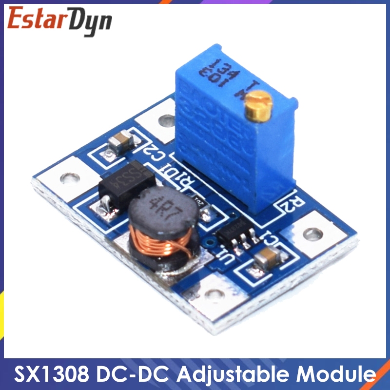 SX1308 DC-DC 2-24V to 2-28V Step Up Adjustable Power Module Step Up ...