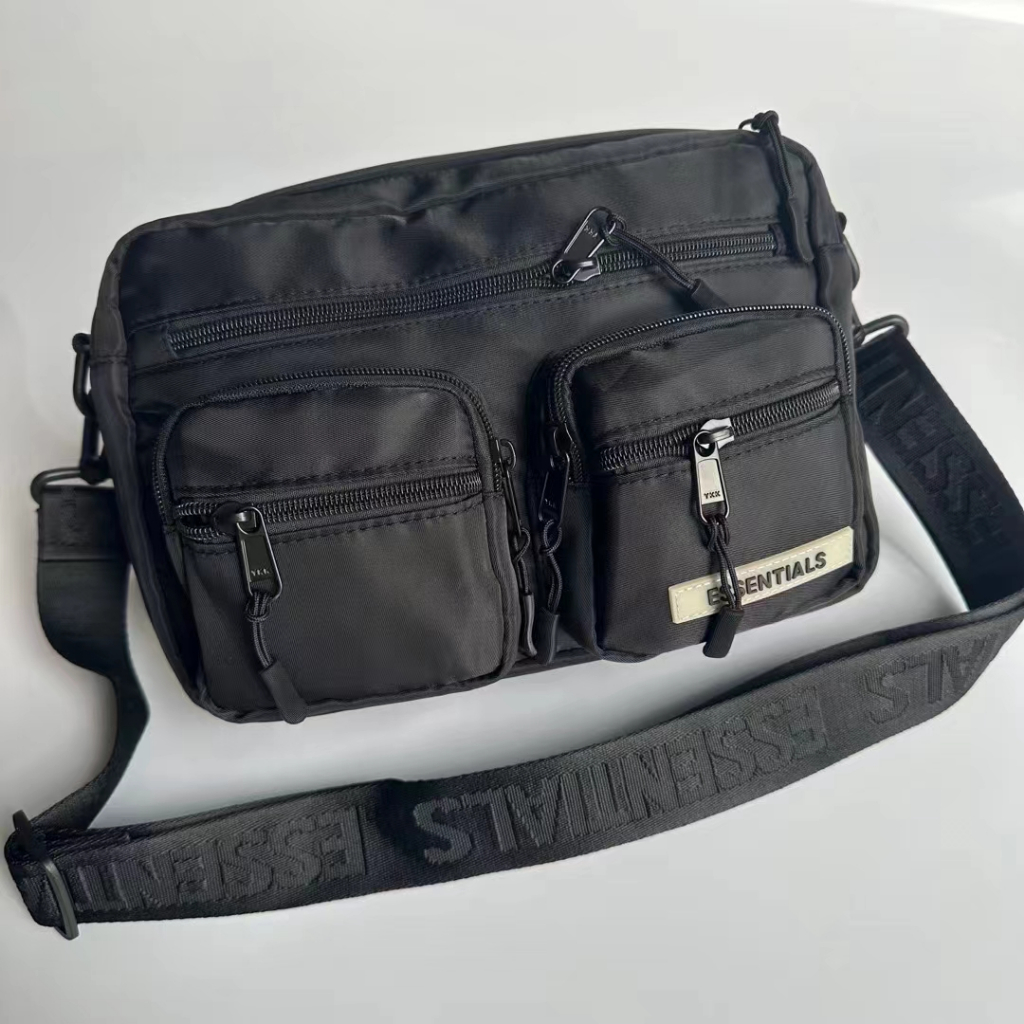 #ESSENTIALS FOG FEAR OF GOD Messenger Bag Crossbody Sling Shoulder Beg ...