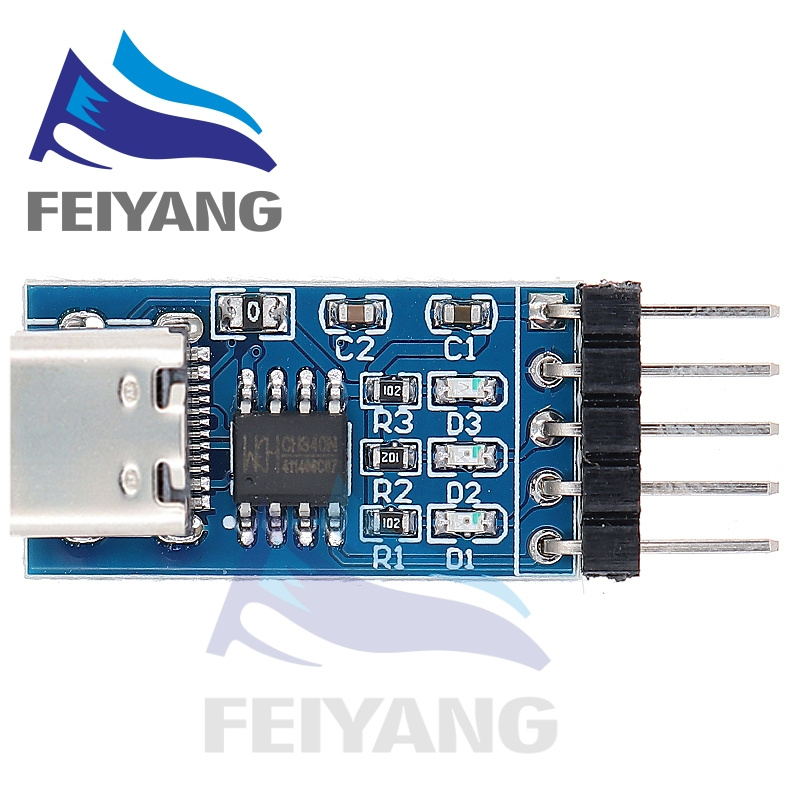 TYPE-C USB to TTL Serial Port CH340N Module CH340 DC 5V/3.3V Upgrade ...