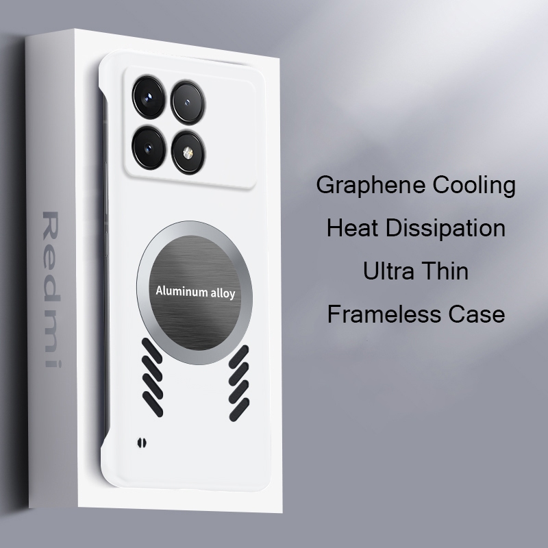 Graphene Cooling Phone Case for Xiaomi Redmi K70 Pro K70E POCO X6 Pro ...