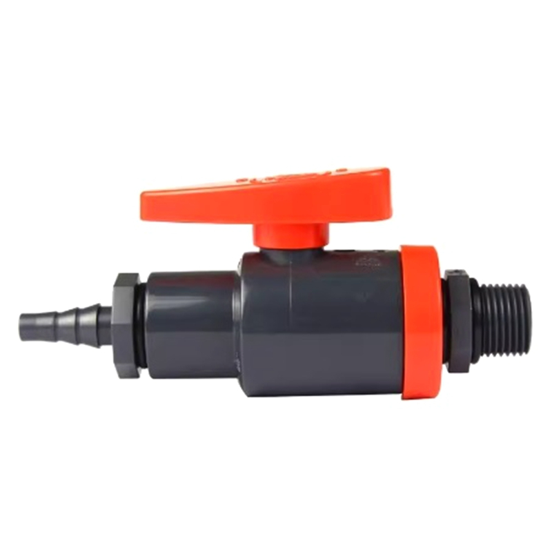 1pc 1/4"1/2" PVC Sampling Valve External Thread Water Intake Valve ...