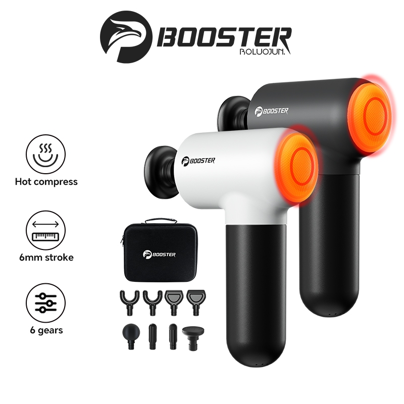 Booster MINI V3 Massage Gun 55°C Hot Compress Fasical Gun Muscle Pain ...