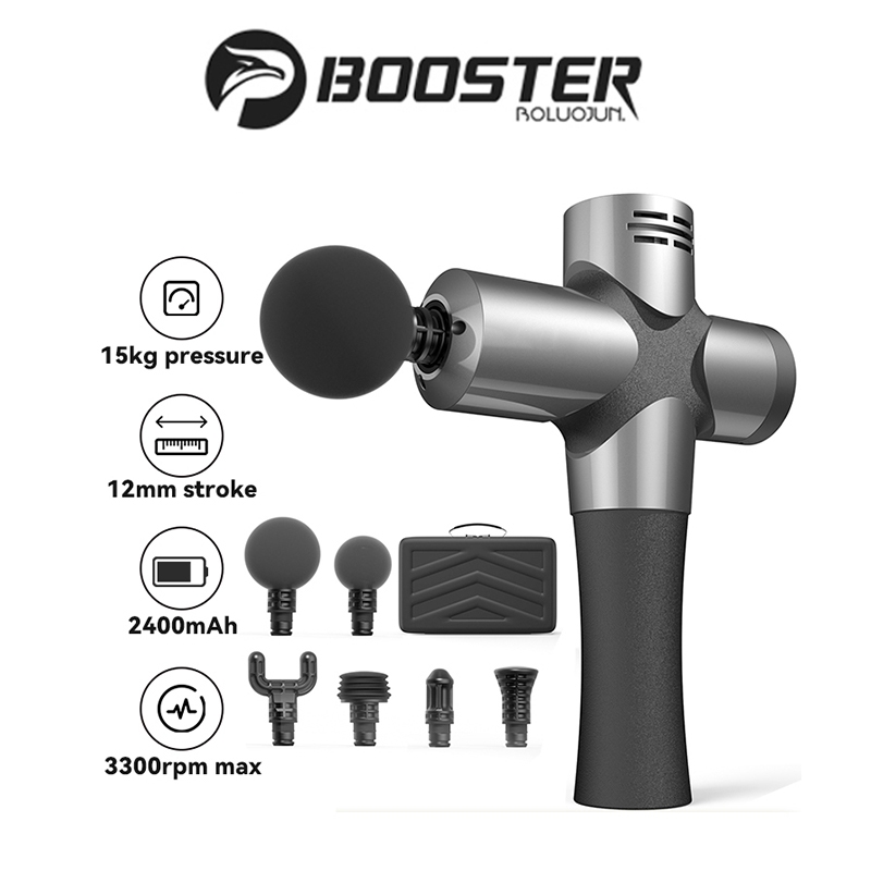 BOOSTER Pro 3 Massage Gun Deep Tissue Muscle Recovery Massager Vibrater ...