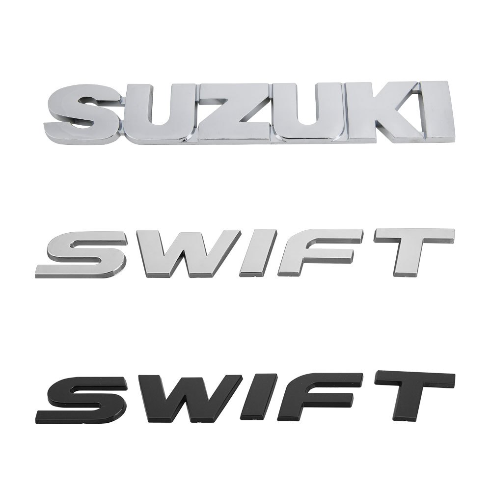 3D Emblem Car Sticker SUZUKI SWIFT Badge Decal Replacement Stickers ...