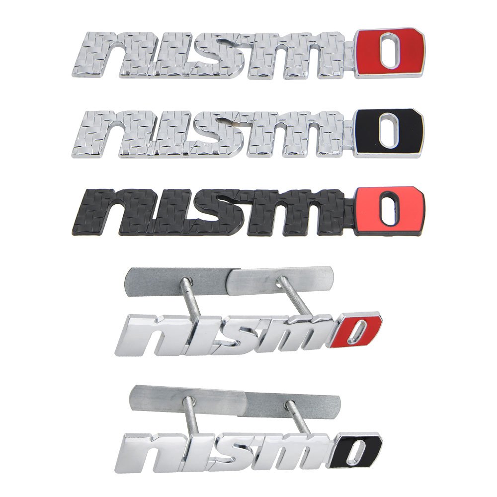 Zinc Alloy 3D Badge Front & Rear Sticker NISMO Logo Emblem Hood Grille ...