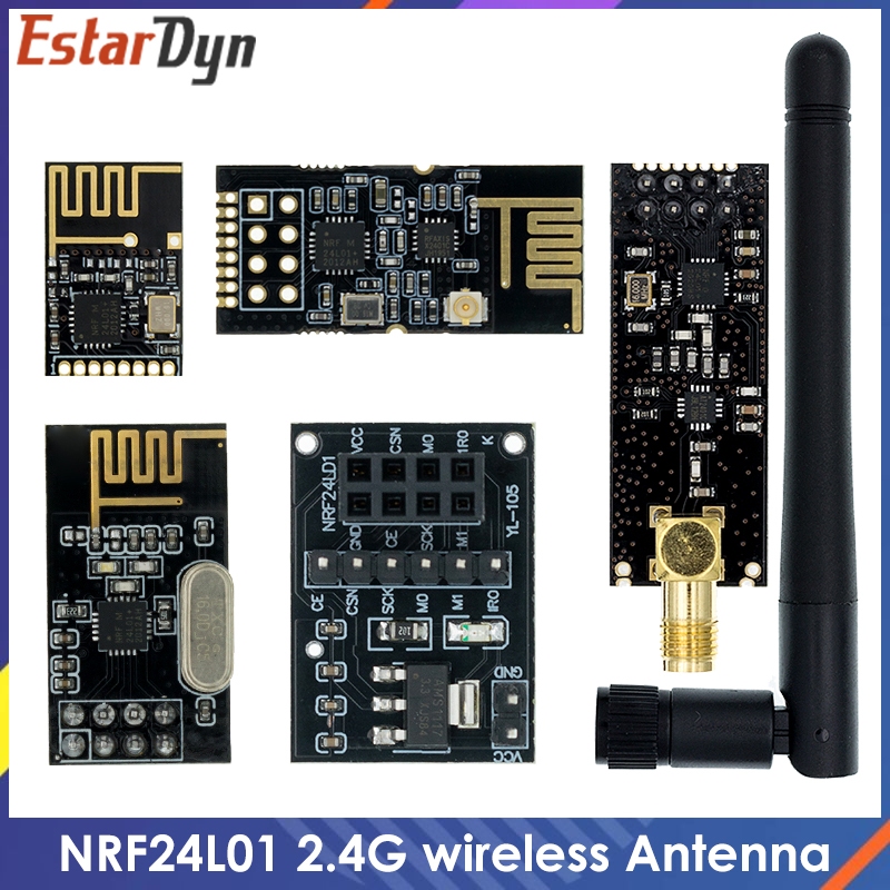 NRF24L01+ 2.4G wireless data transmission module 2.4GHz NRF24L01 ...