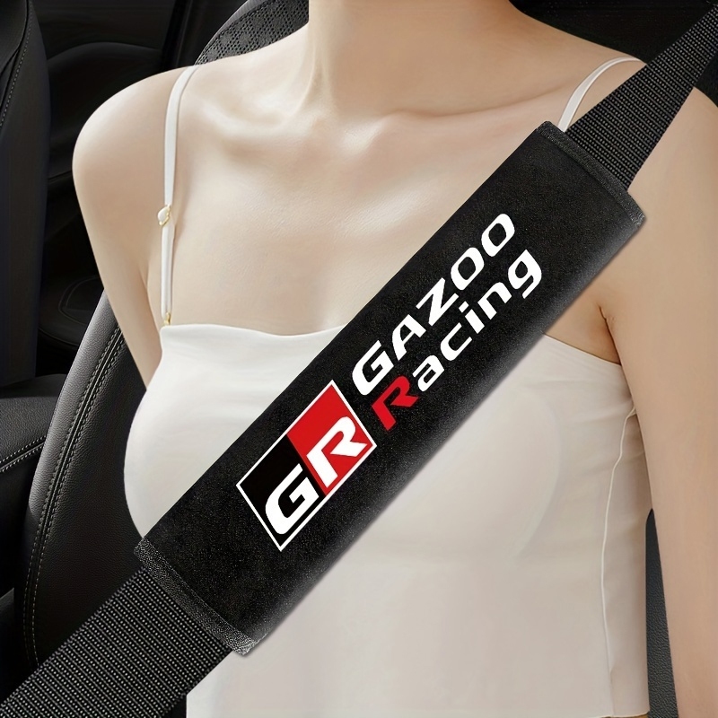 2Pcs Car Seat Belt Cover Suede Fluff Breathable Protection Pad For ...