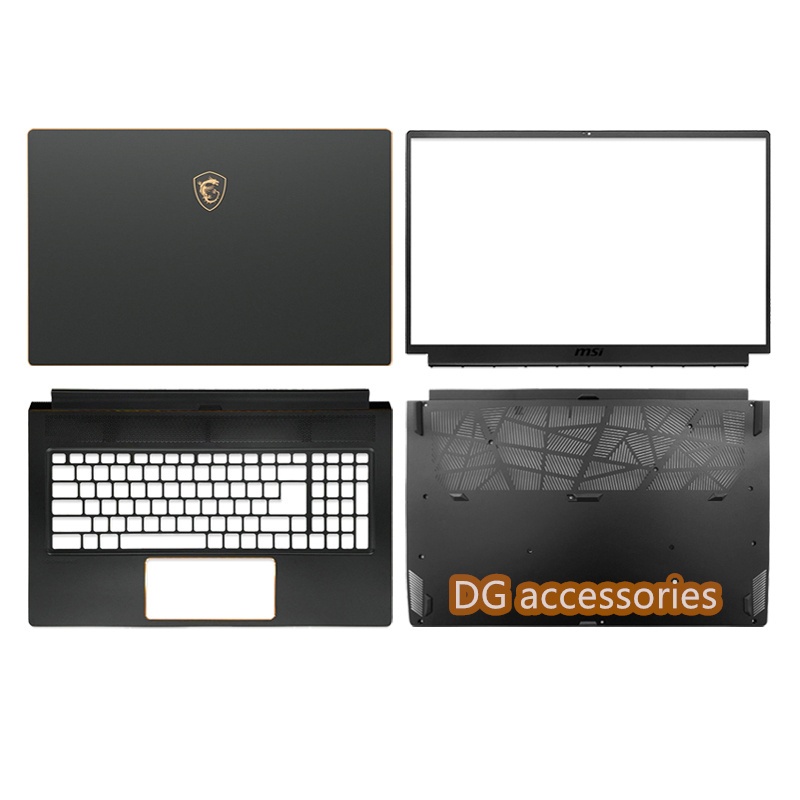 New case covers for MSI GS75 MS-17G1 MS-17G2 MS-17G3 model case A/B/C/D ...