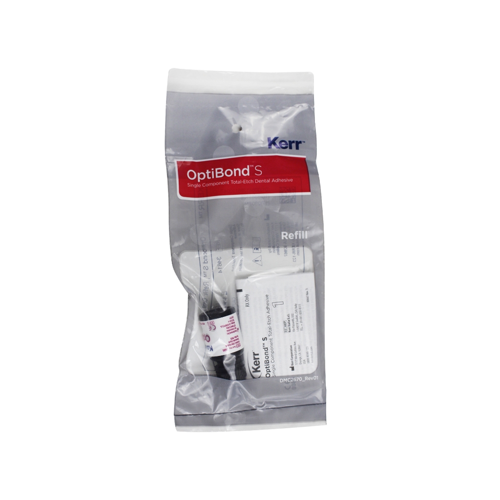 kerr OptiBond S composite adhesive dental bonding agent 6ml material ...