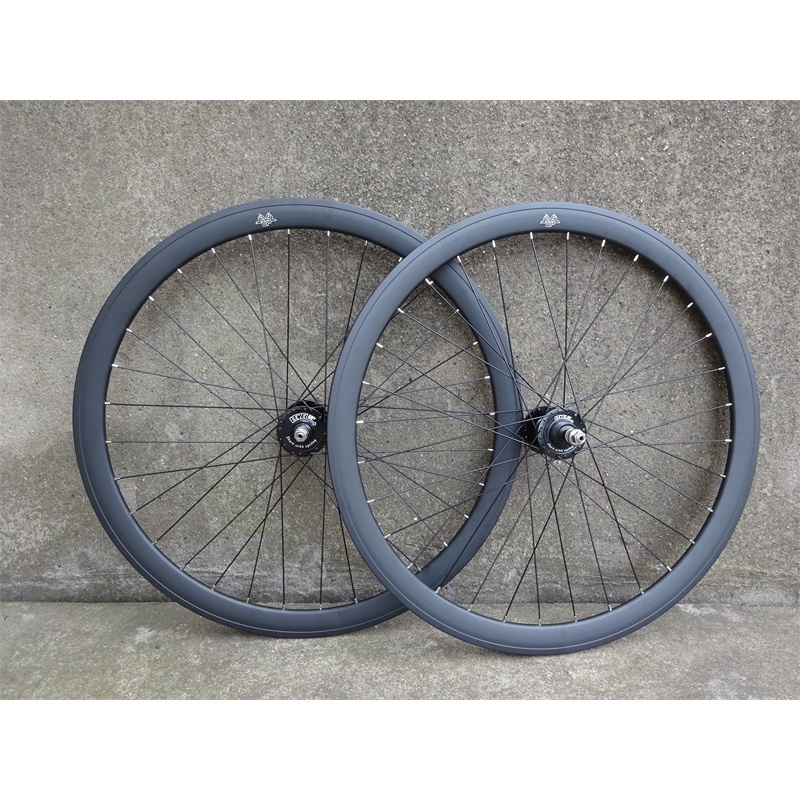 LEVEL UP 700c fixed gear wheelset single speed bike stainless steel ...