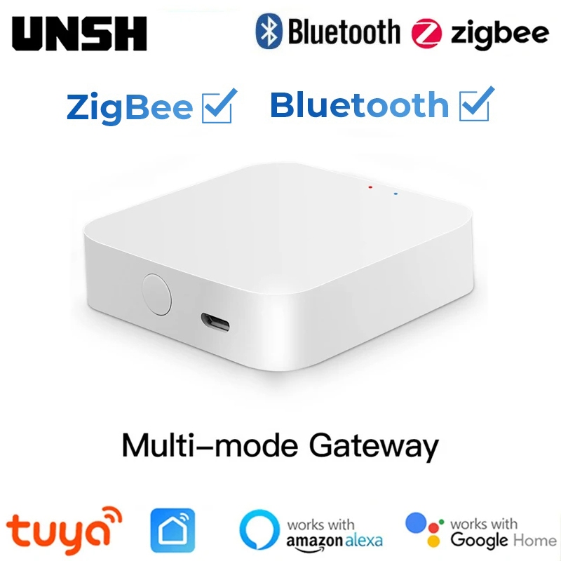 ZigBee 3.0 Bluetooth Smart Hub Gateway Bridge, Wireless Wired works ...