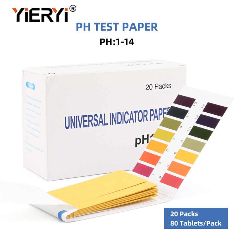 Ph Meter PH Test Paper PH Test Paper PH Indicator Test Paper 1-14 Paper ...