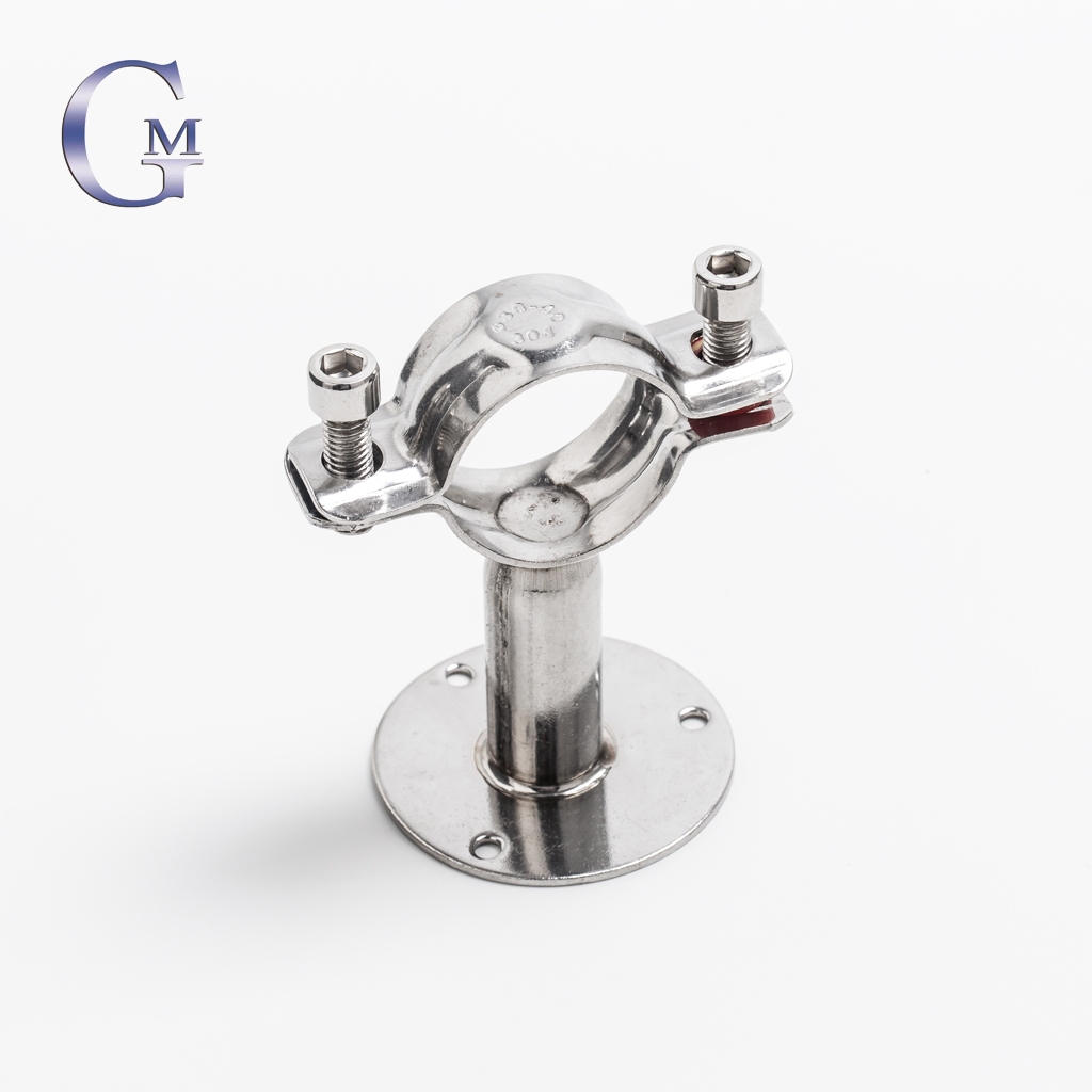 3/4'' to 3'' Sanitary Stainless Steel SS304 Pipe Clamp Pipe Fixer Pipe ...