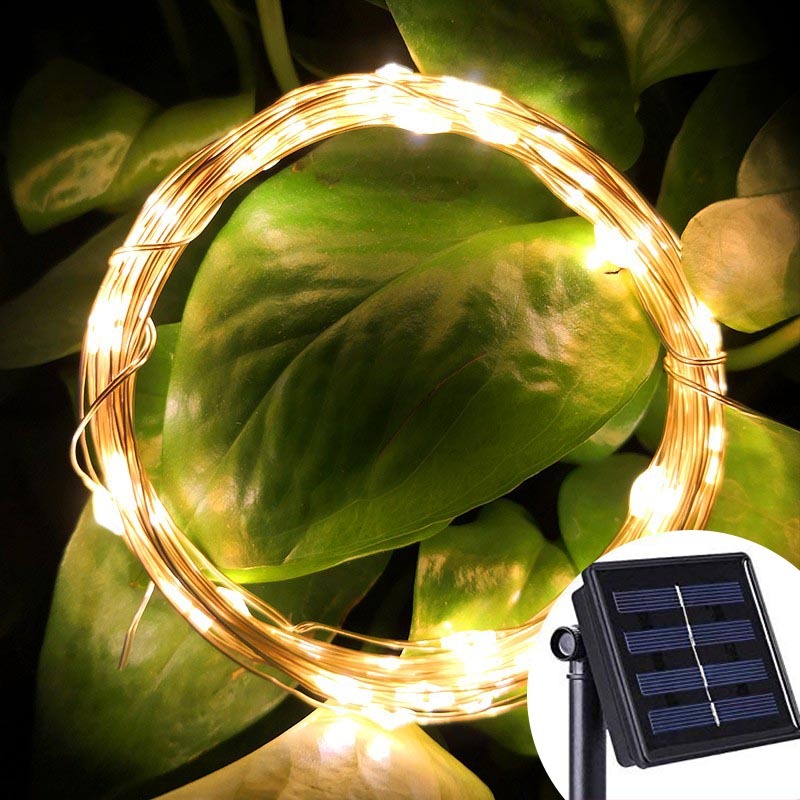 32M 300 LED Raya Solar LED String Lights Fairy String Light Outdoor ...