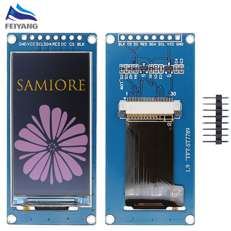 TFT Display 0.96 / 1.3 1.44 Inch IPS 7P SPI HD 65K Full Color LCD ...