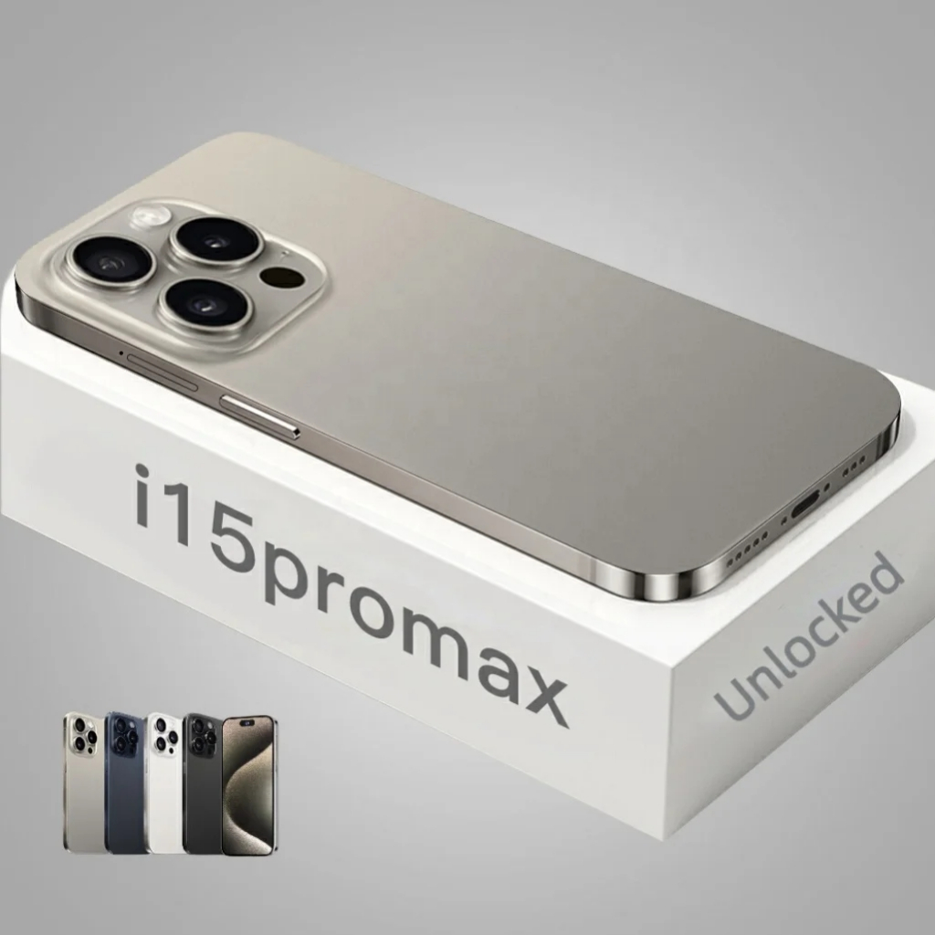 Hot selling original new i15 Pro Max smartphone Type-C 6.8-inch large ...