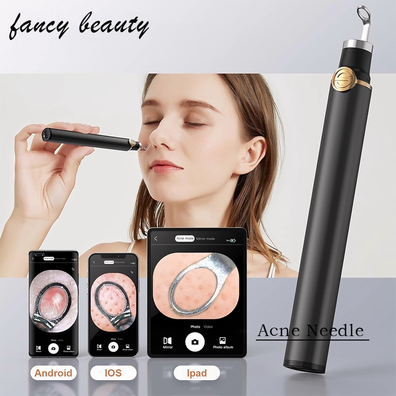 Smart Acne Needle with Camera-for Cleansing Pore,Blackhed Removal and ...