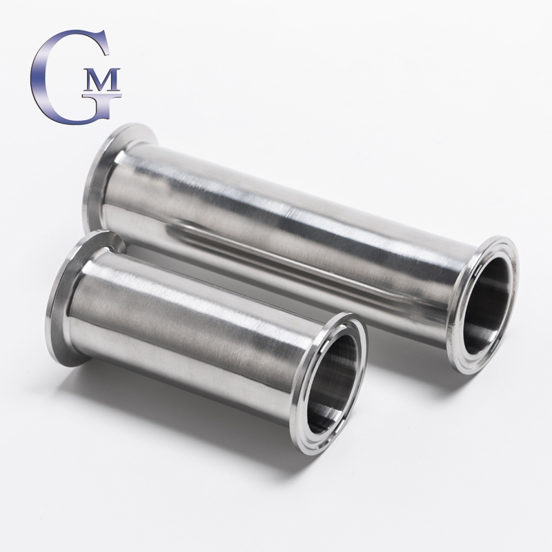 3/4" to 2" Length 100mm Sanitary Spool Tube with Clamp Ends Stainless ...