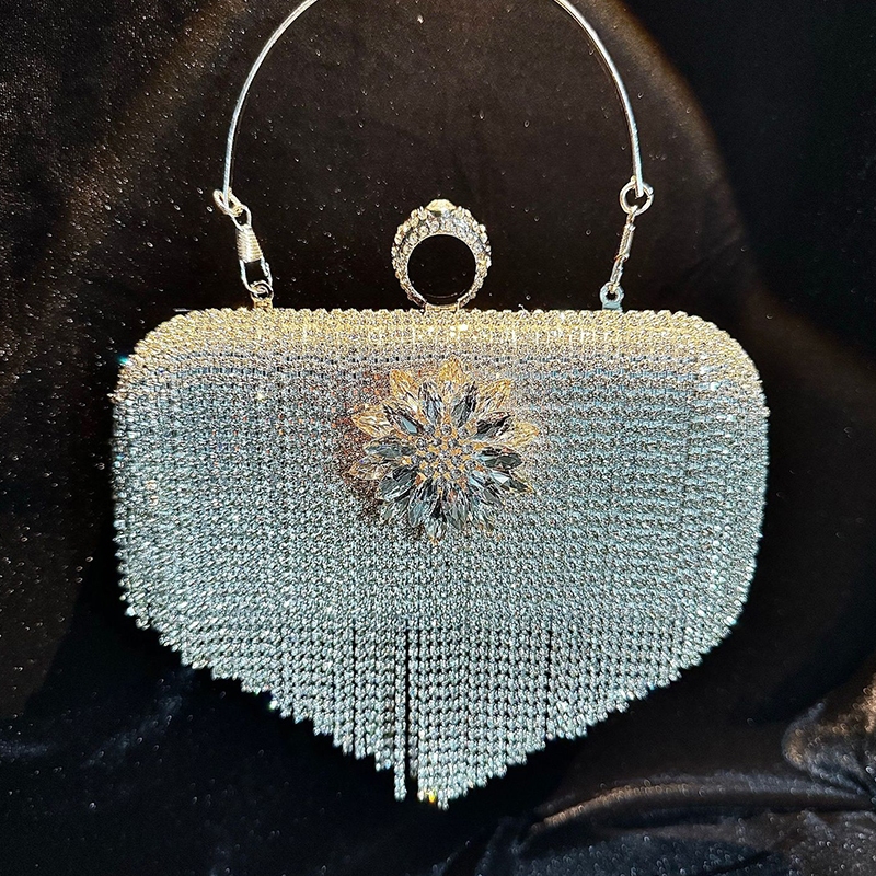 Fashion Party Clutch 2024 New Dinner Clutch Women's Bag Wedding Bridal ...