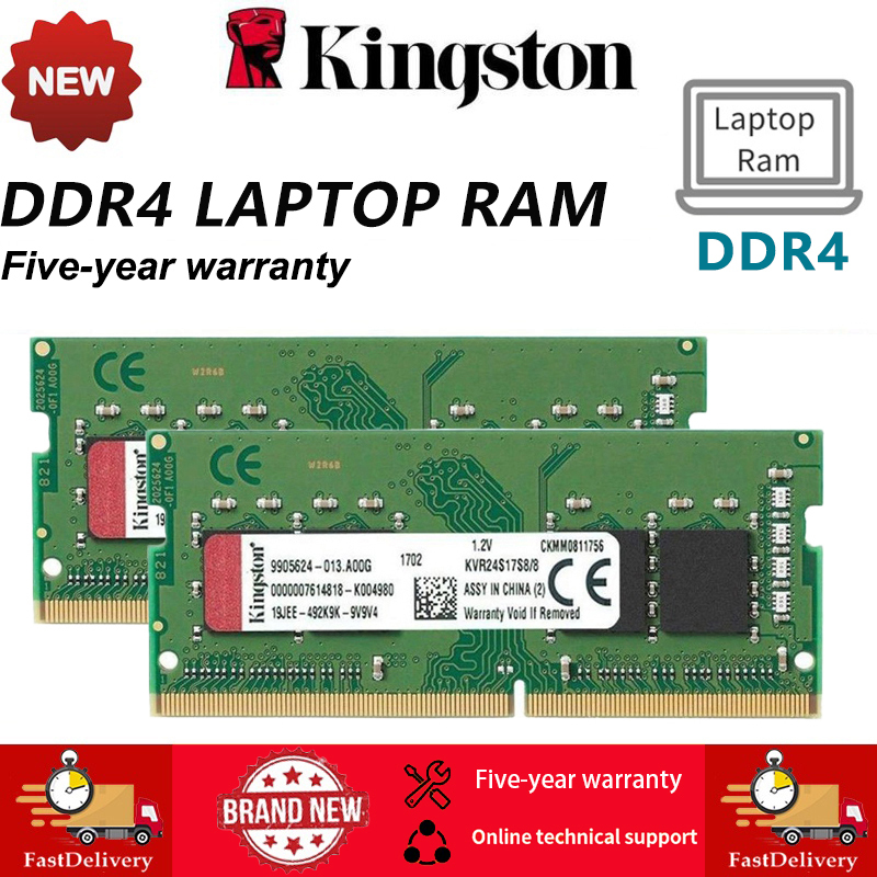 Kingston Laptop RAM 4GB 8GB 16GB DDR4 2400Mhz 2133Mhz 2666Mhz Memory ...