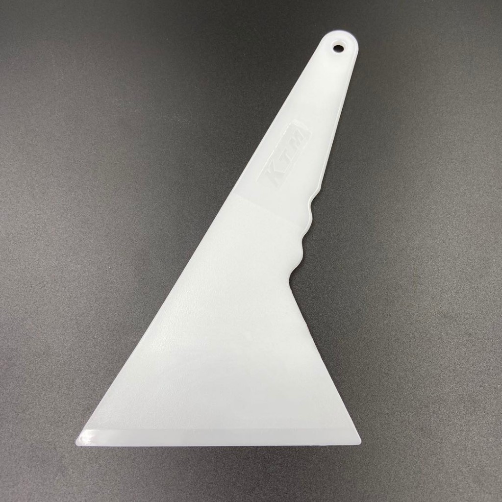 KTM Automotive Vinyl Carbon Fiber Film Hard Material Scraper Tool Car ...