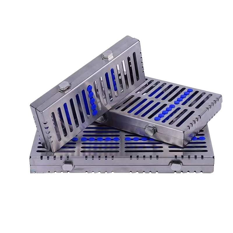 Dental Sterilization Rack Surgical Autoclavable Sterilization Box Dental Cassette File Burs ...